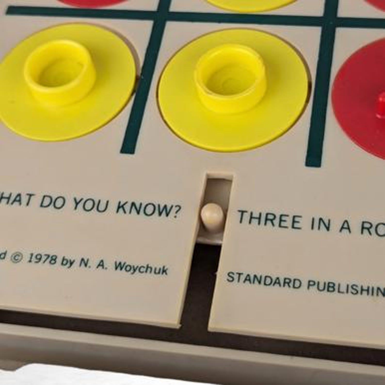 1978 Bible Tic Tac Know Game - Etsy