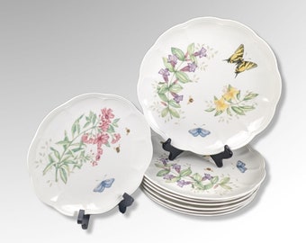 Lenox Butterfly Meadow Dinner Plates - Etsy