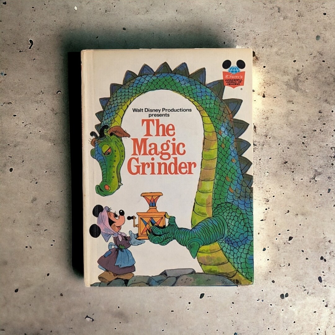 1975 Walt Disney the Magic Grinder Book - Etsy