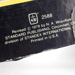 Vintage 1978 Bible Tic Tac Know Game Complete Educational Family Fun ...