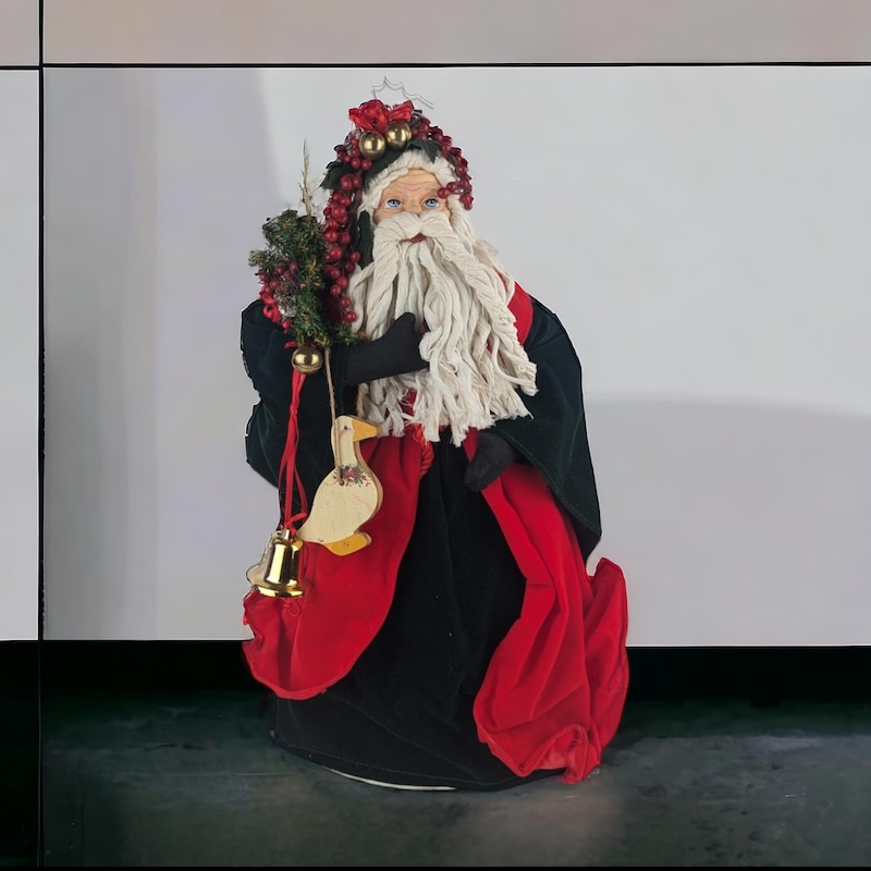 Santa Tree Topper - Etsy