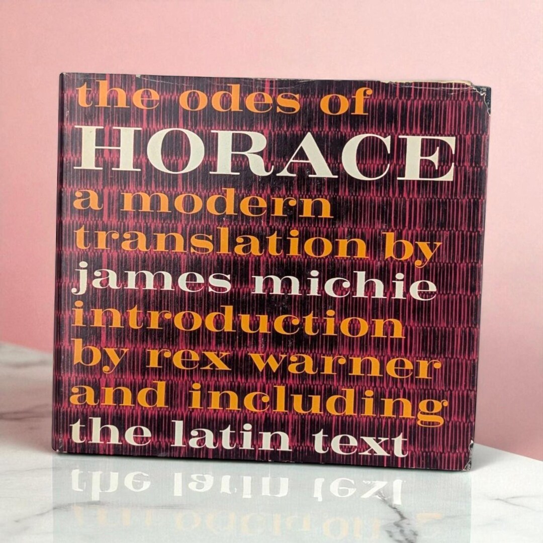 1963 'the Odes of Horace' Hardcover Book - Etsy