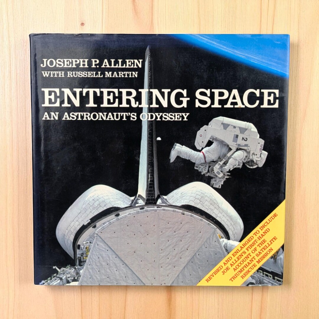 1984 Entering Space: an Astronaut's Odyssey Hardcover - Etsy