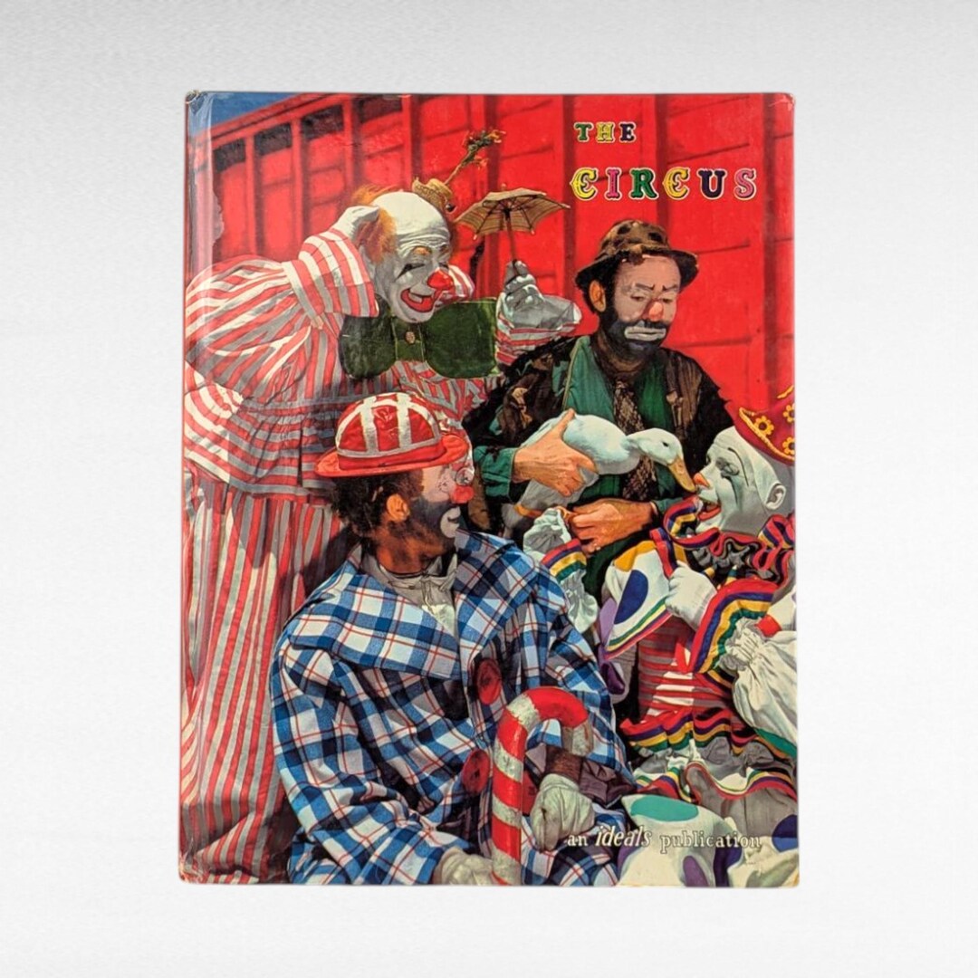 1961 Ideals the Circus Children's Book, Vintage Hardcover, Van B Hooper ...