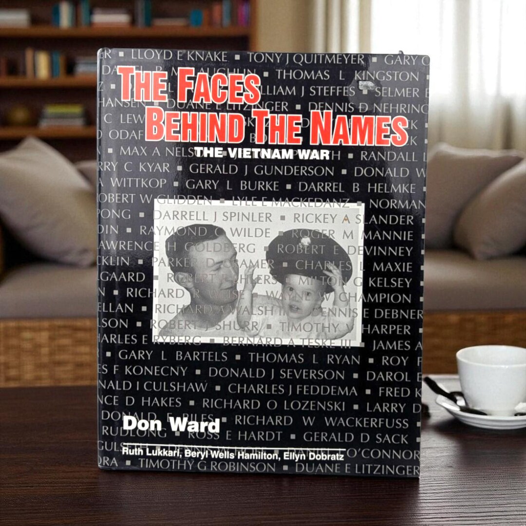 1996 the Faces Behind the Names: the Vietnam War Signed Hardcover - Etsy