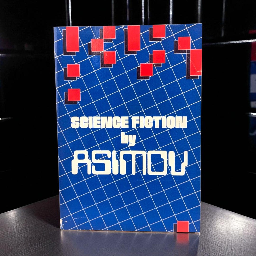 1983 Isaac Asimov's Sci-fi Magazine: Retrofuturism Anthology - Etsy