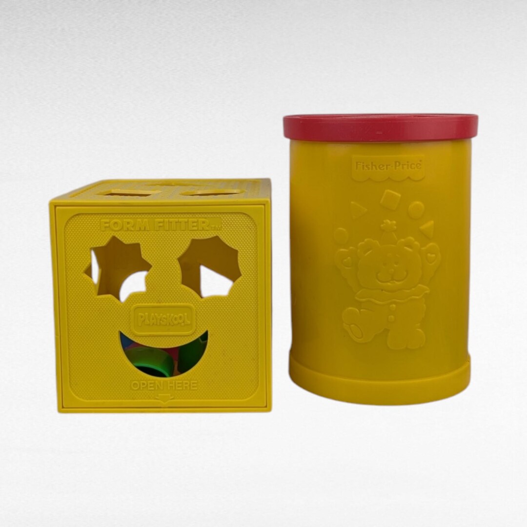 Vintage Fisher Price & Playskool Shape Sorters, Retro Toys, Classic ...