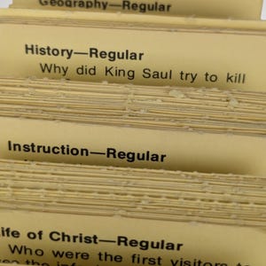 Vintage 1978 Bible Tic Tac Know Game Complete Educational Family Fun ...