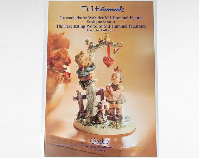 1998 M.I. Hummel Figurines Collector Guide, Vintage Goebel Hummel Book ...