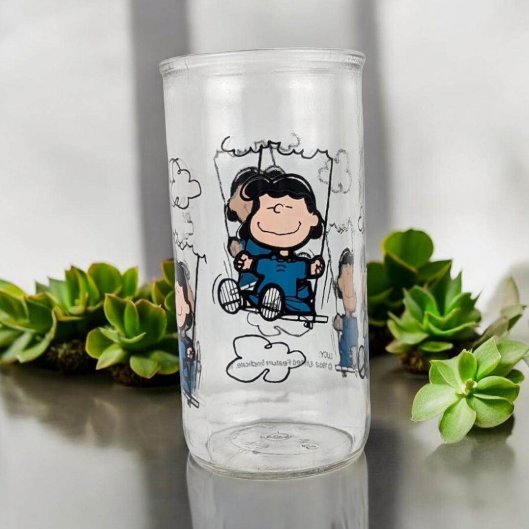 1952 Peanuts Lucy Glass - Etsy