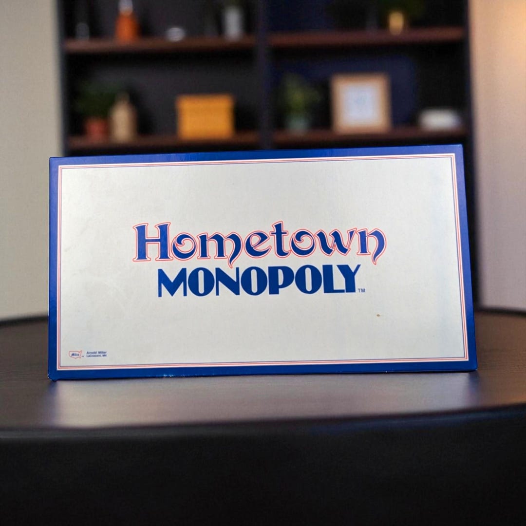 Vintage Hometown Monopoly Board Game | Saint Paul, MN Edition ...