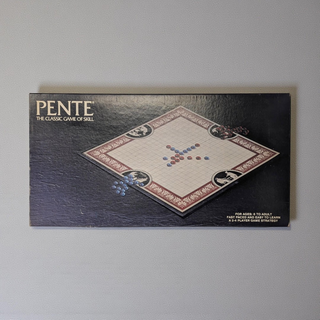 Vintage 1982 Pente Board Game: Gabriel Industries - Etsy
