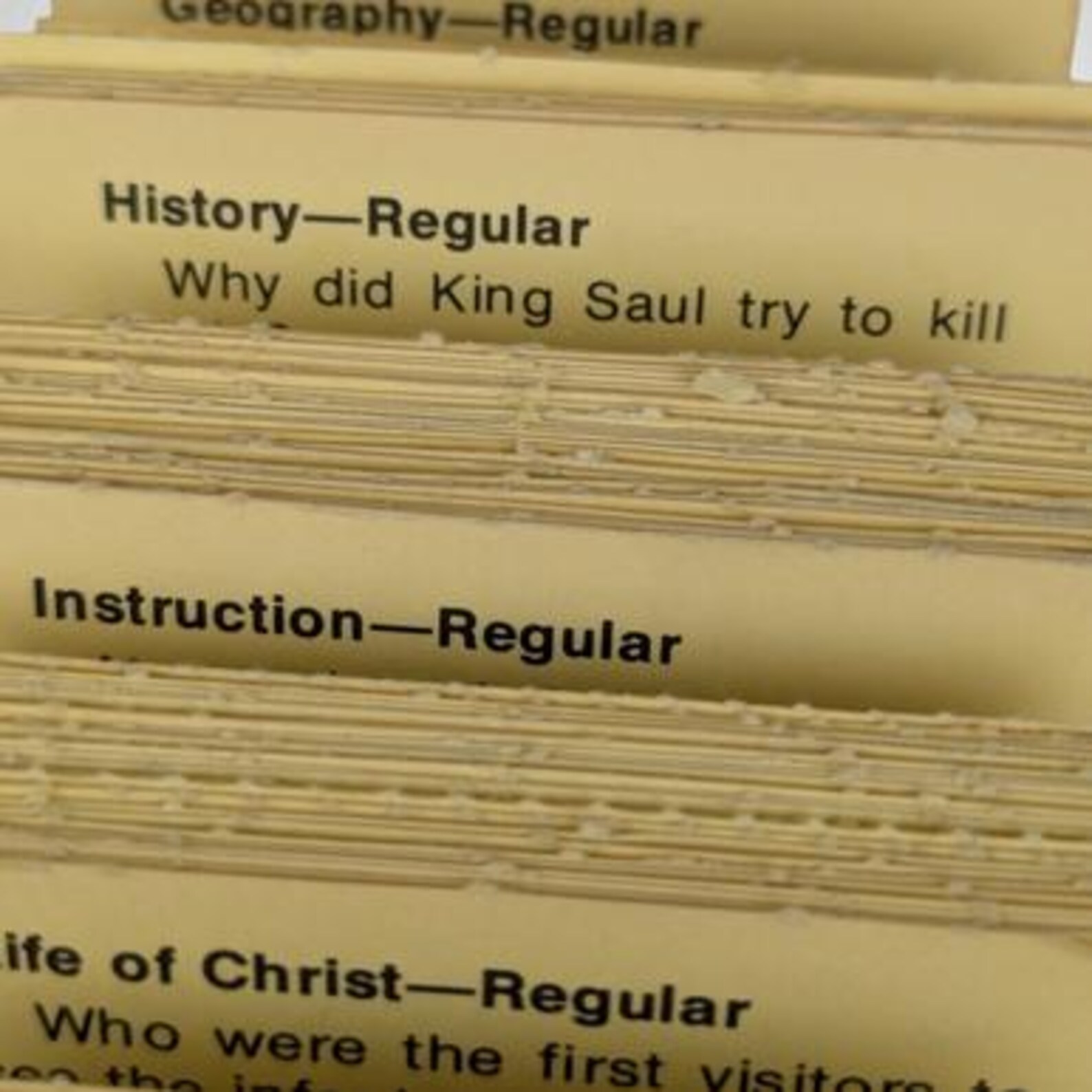 1978 Bible Tic Tac Know Game - Etsy