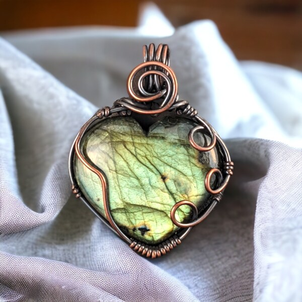 Wire Wrapped Heart - Etsy