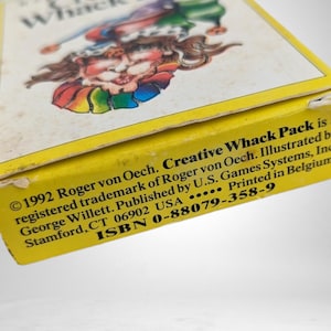 1992 Creative Whack Pack by Roger Von Oech - Etsy