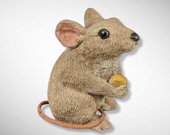 Mouse Figurine Stone - Etsy