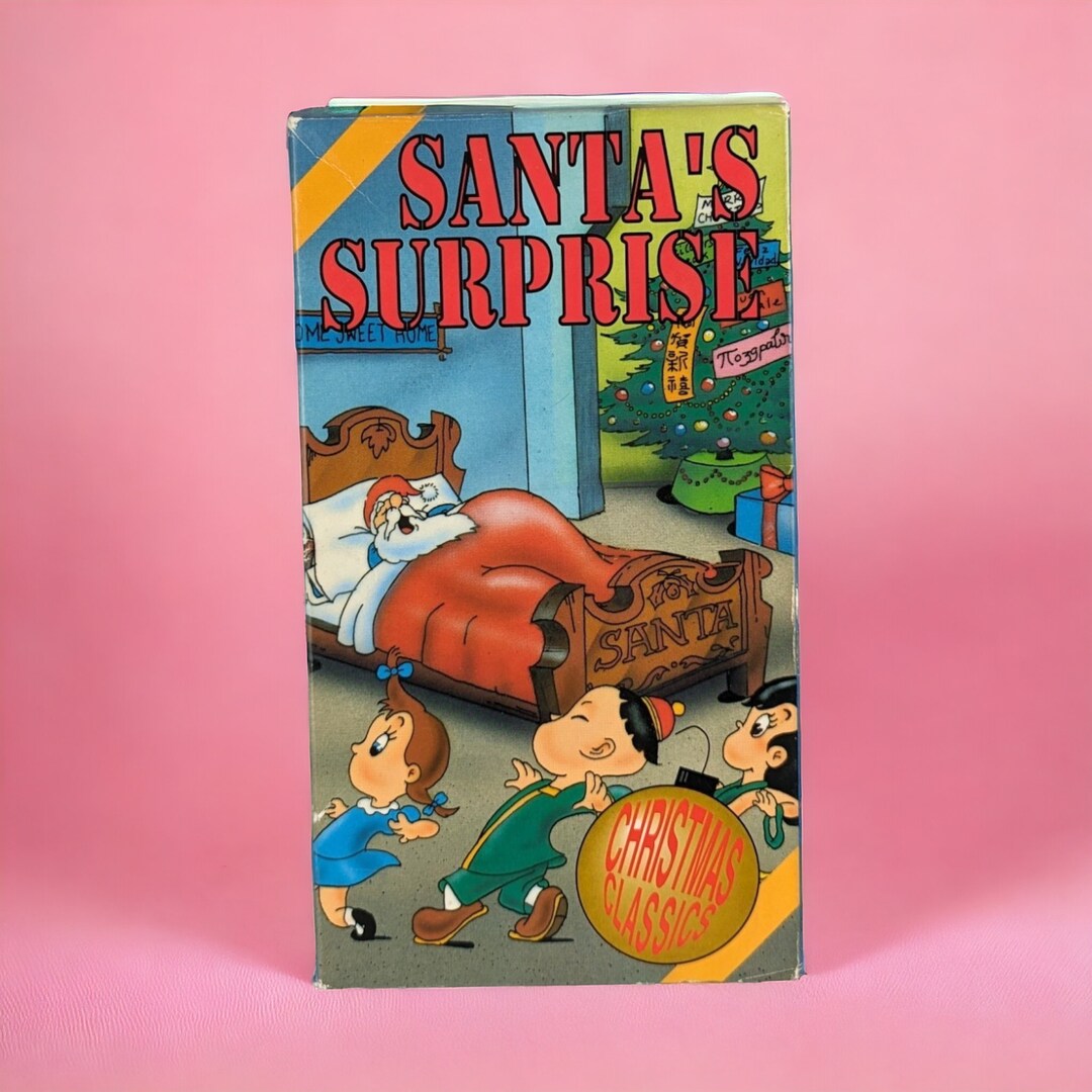 1991 Santa's Surprise VHS Tape, Christmas Classics, Animated - Etsy