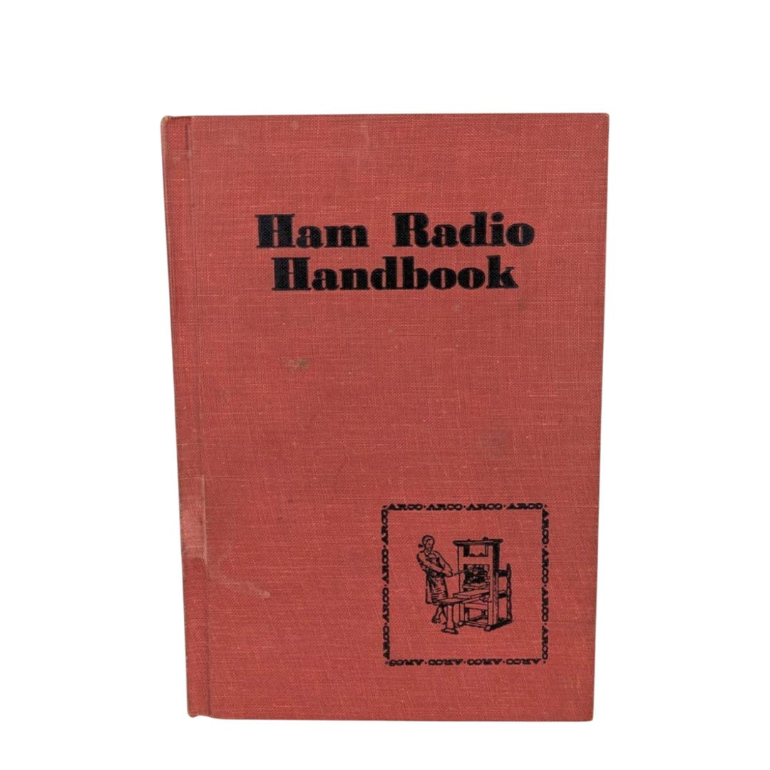 1960 Ham Radio Handbook Illustrated, Robert Hertzberg Guide, Vintage ...