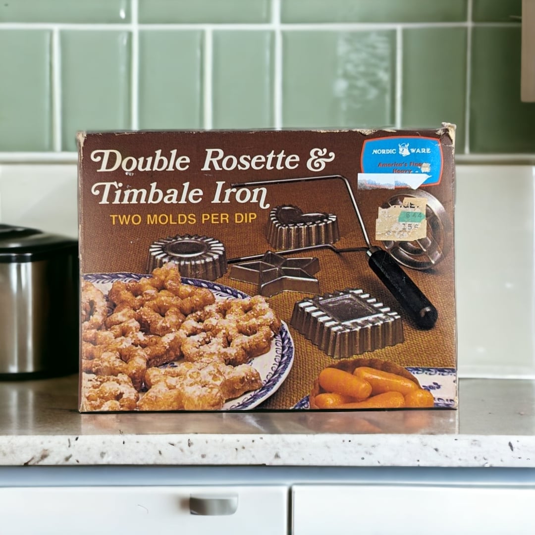Nordic Ware Vintage Double Rosette and Timbale Iron Classic - Etsy