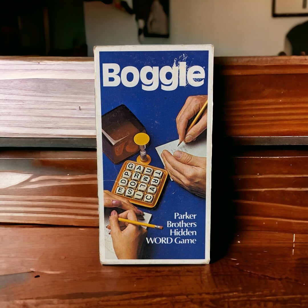 1976 Parker Bros Boggle Game Classic Word Search Fun - Etsy