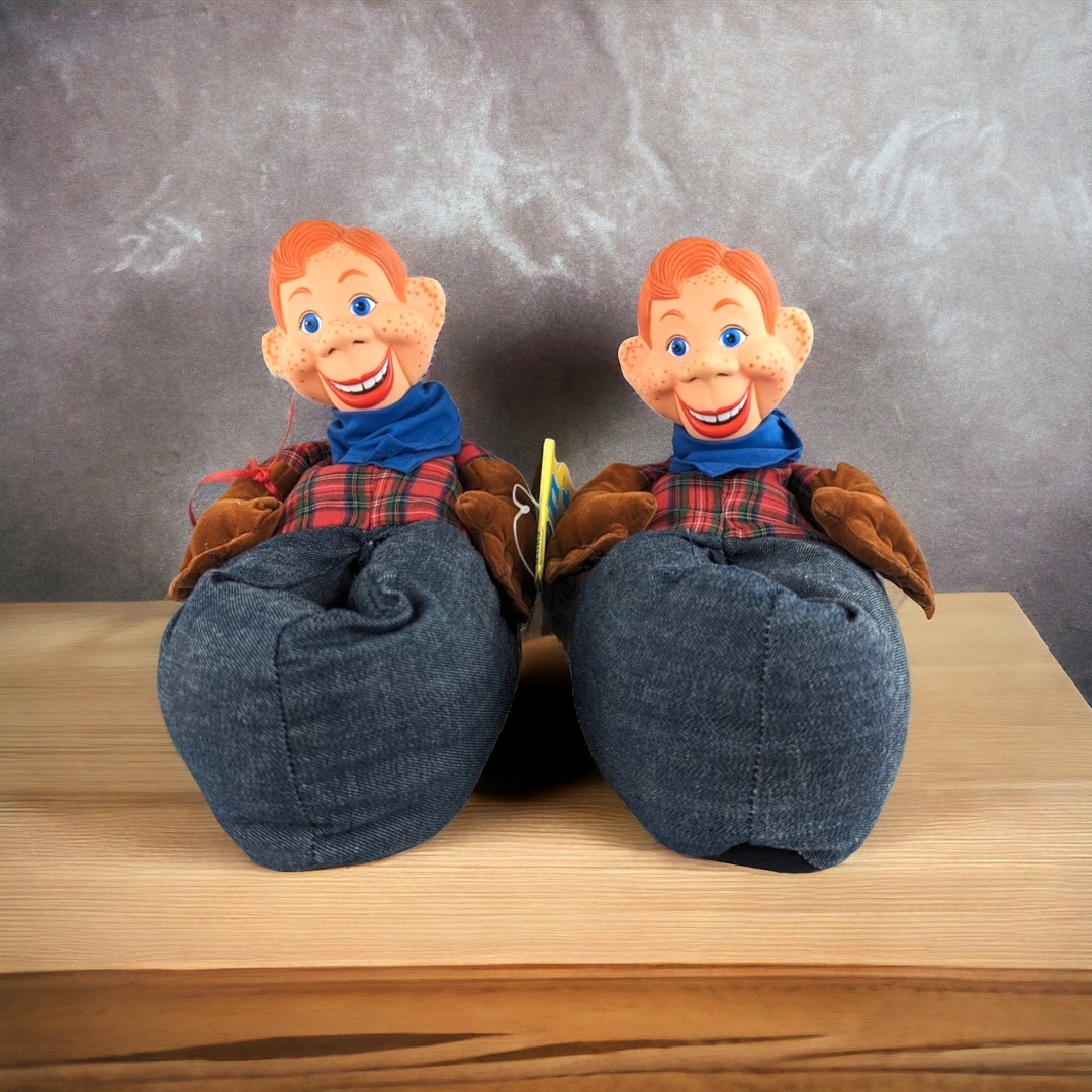 Vintage 1988 Howdy Doody Child's Slippers Medium Size New With Tag Soft ...