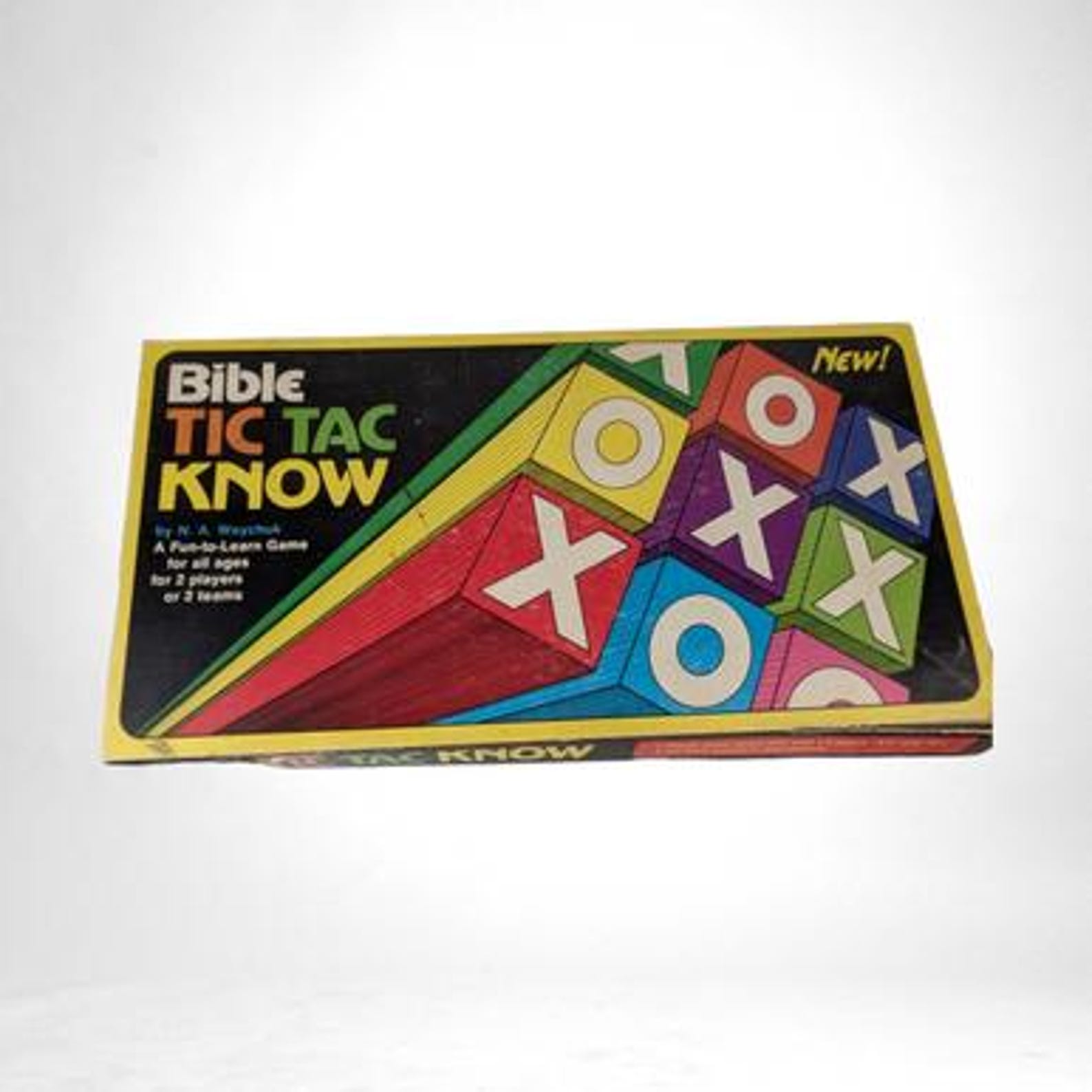 1978 Bible Tic Tac Know Game - Etsy