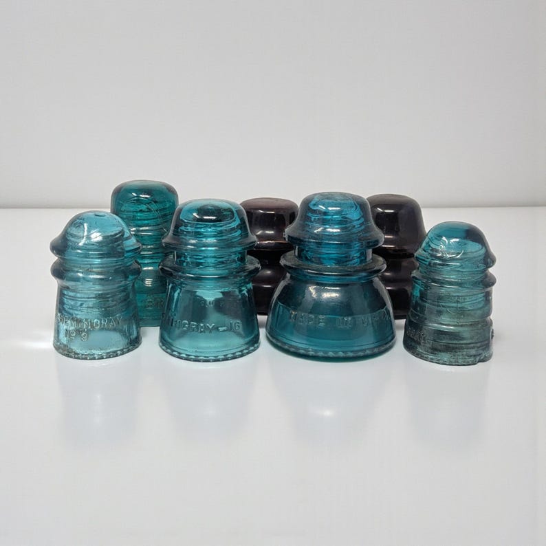 Antique and Vintage Glass Insulator Choice - Etsy