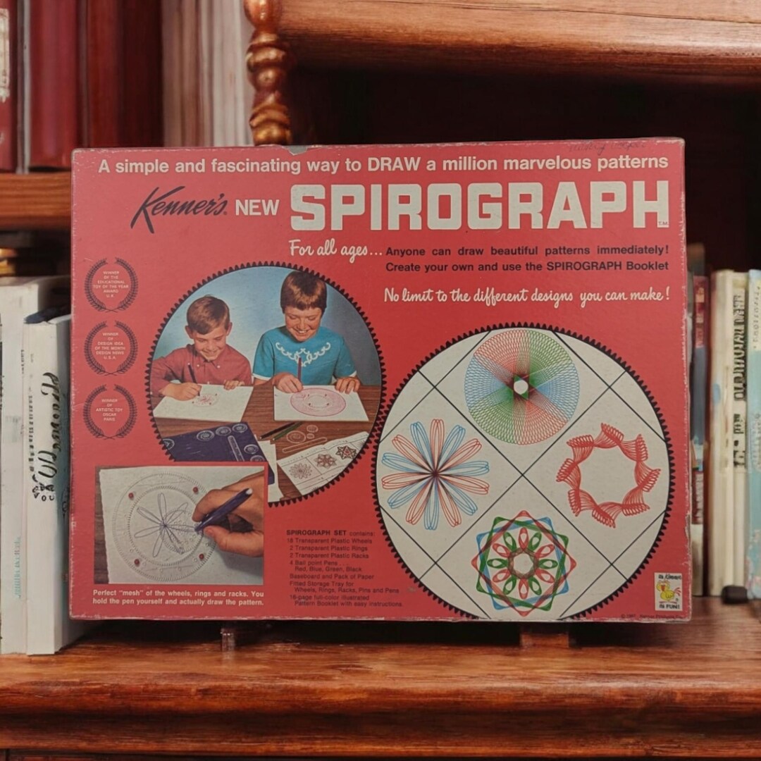 Vintage 1967 Kenner Spirograph Set, Complete Box, No Pencils, Great ...