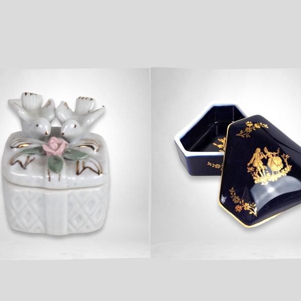 Ceramic Trinket Box - Etsy
