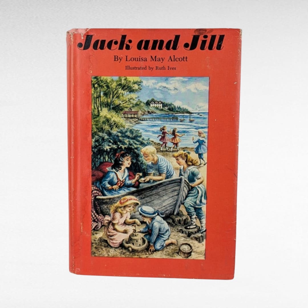 1956 Jack and Jill by Louisa May Alcott, Vintage Hardcover Book ...