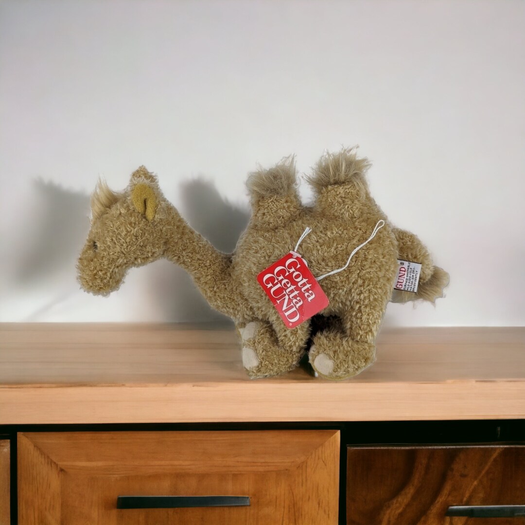 Vintage Gund Lumpy the Camel Plush Toy, 6 1/2 Tall, Soft and Cuddly ...
