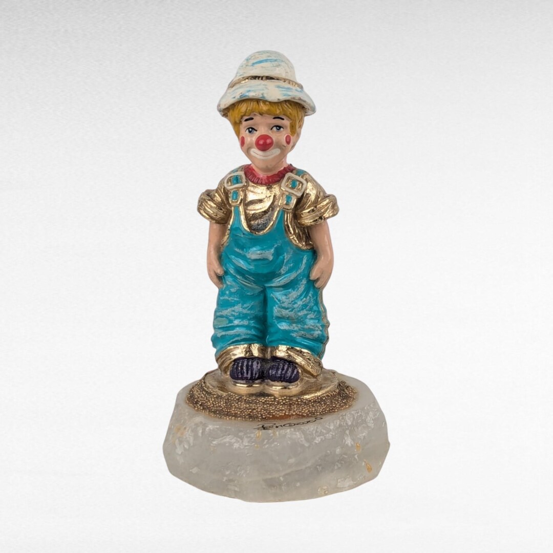 Vintage 2000 Ron Lee Rascal Clown Figurine, 4.5" Collectible Clown ...