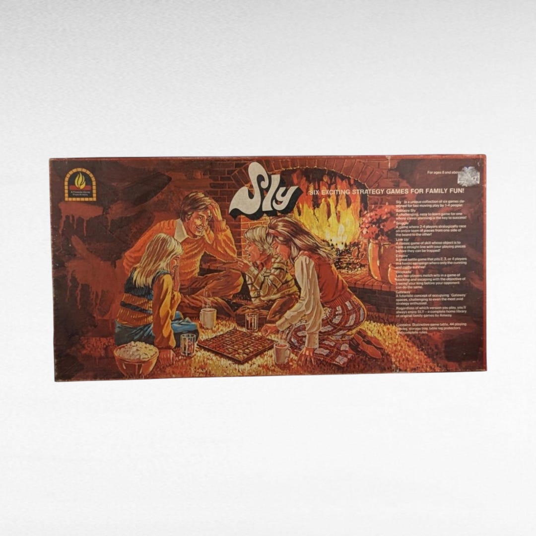 Vintage 1975 Sly Strategy Game by Amway Complete With All Pieces and ...