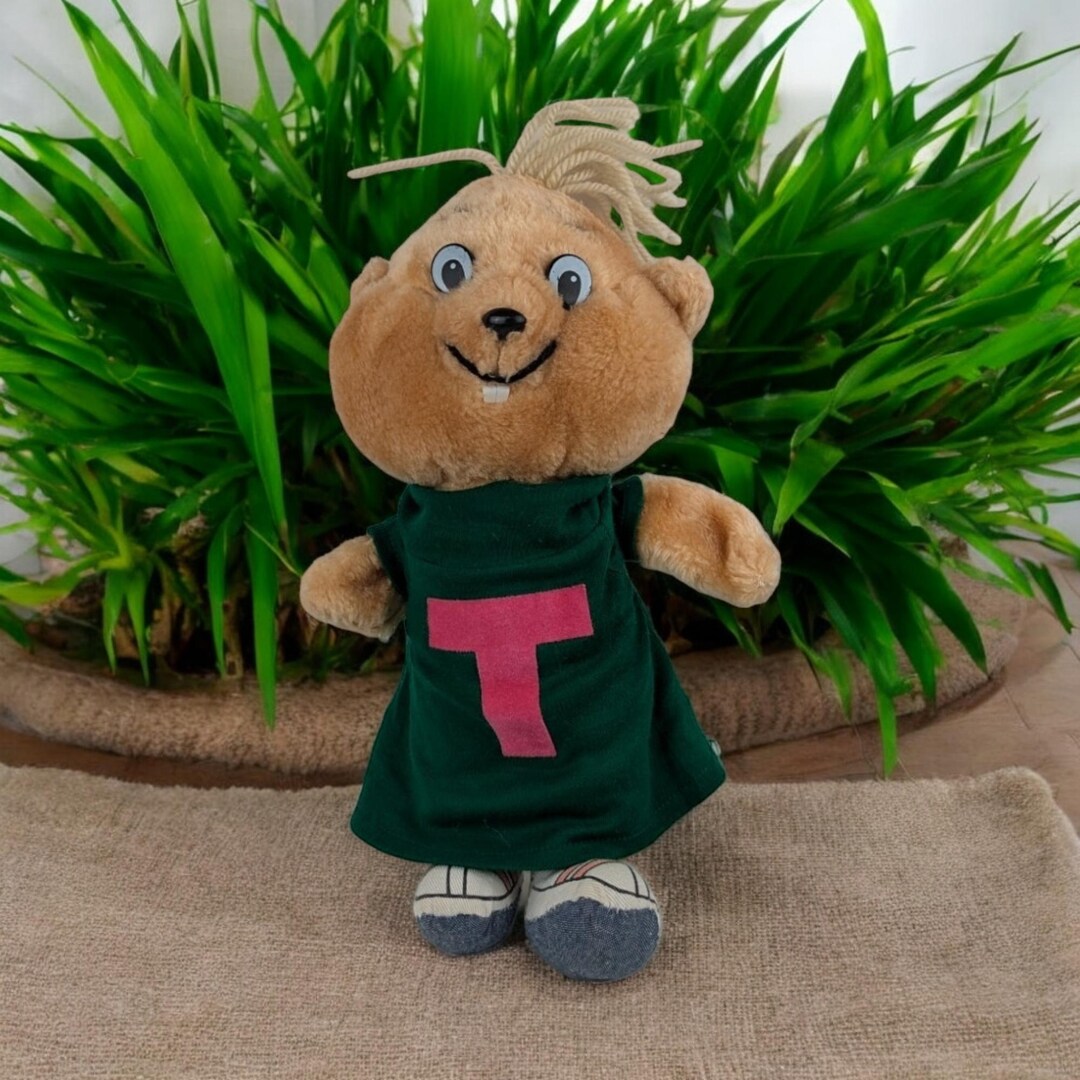 Vintage 1983 Alvin and the Chipmunks Theodore Plush Retro Collectible ...
