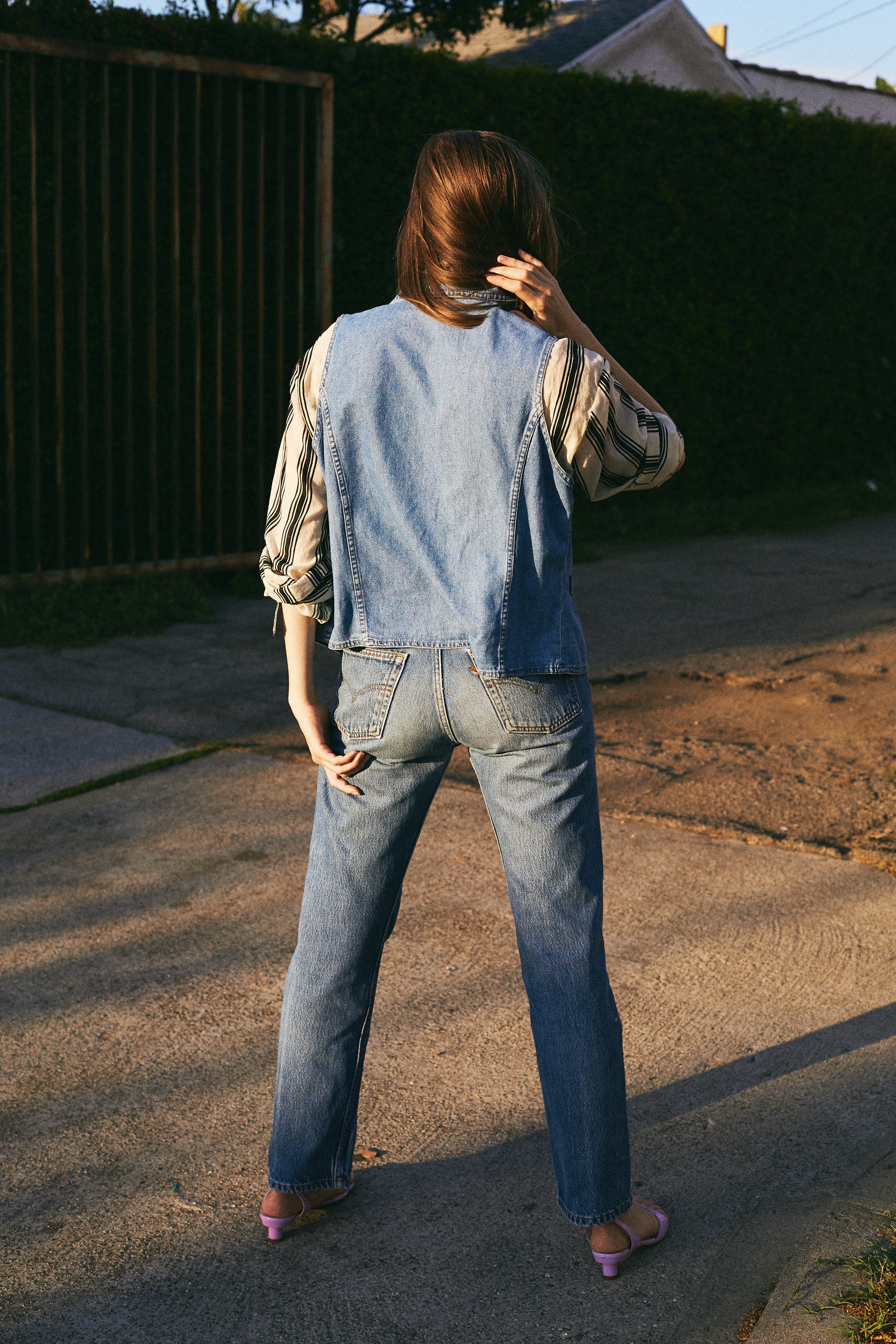 Vivaldi Denim Vest - Etsy