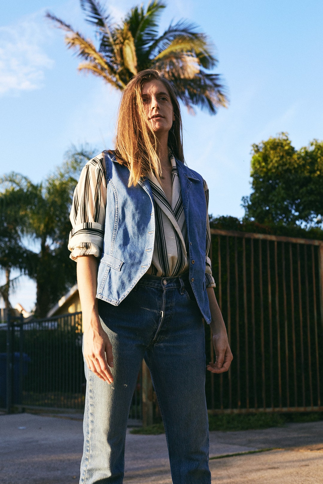 Vivaldi Denim Vest - Etsy