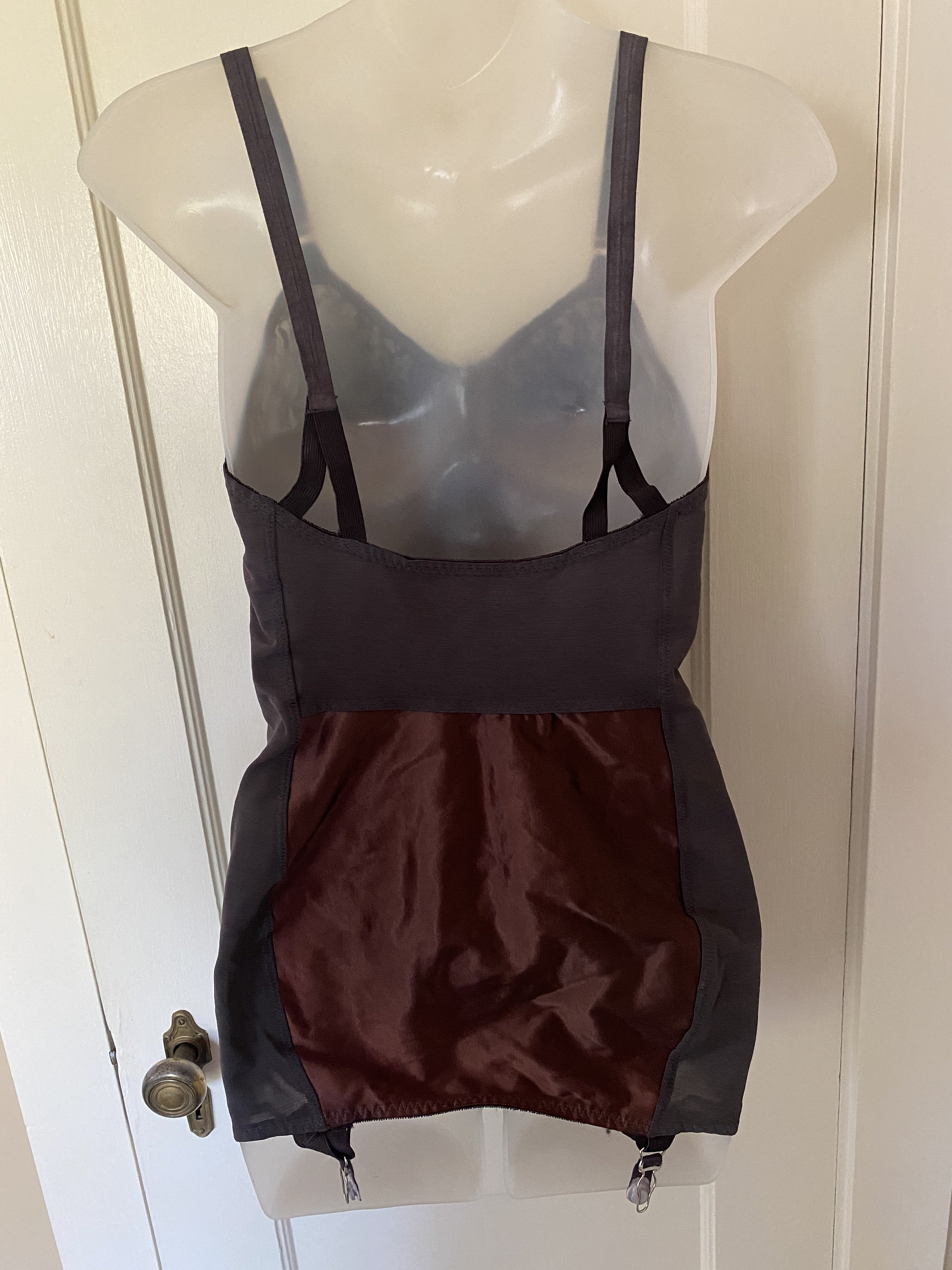 Vintage Black Full Piece Girdle - Etsy