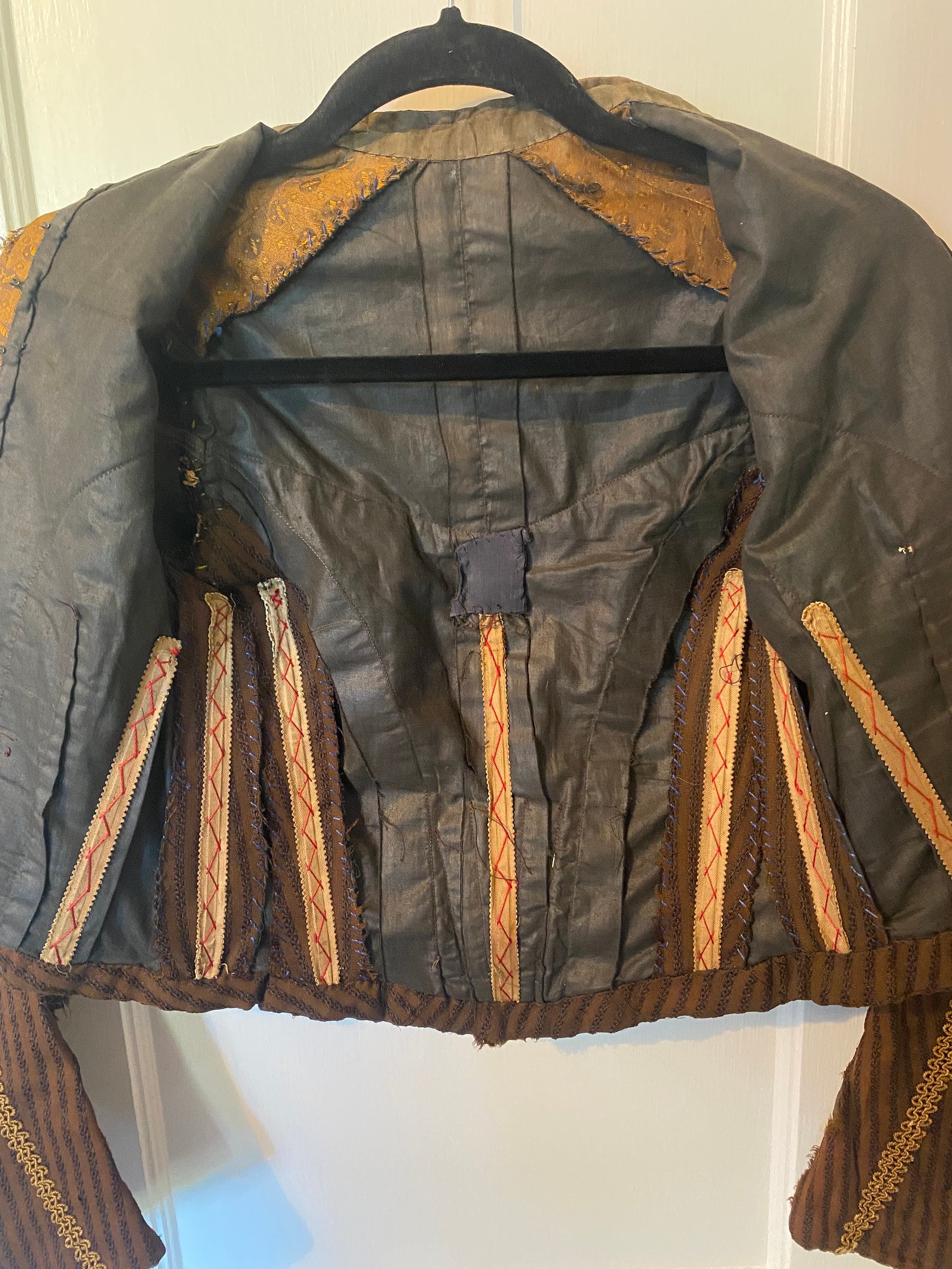 Victorian Brown and Copper Colored Jacket - Etsy