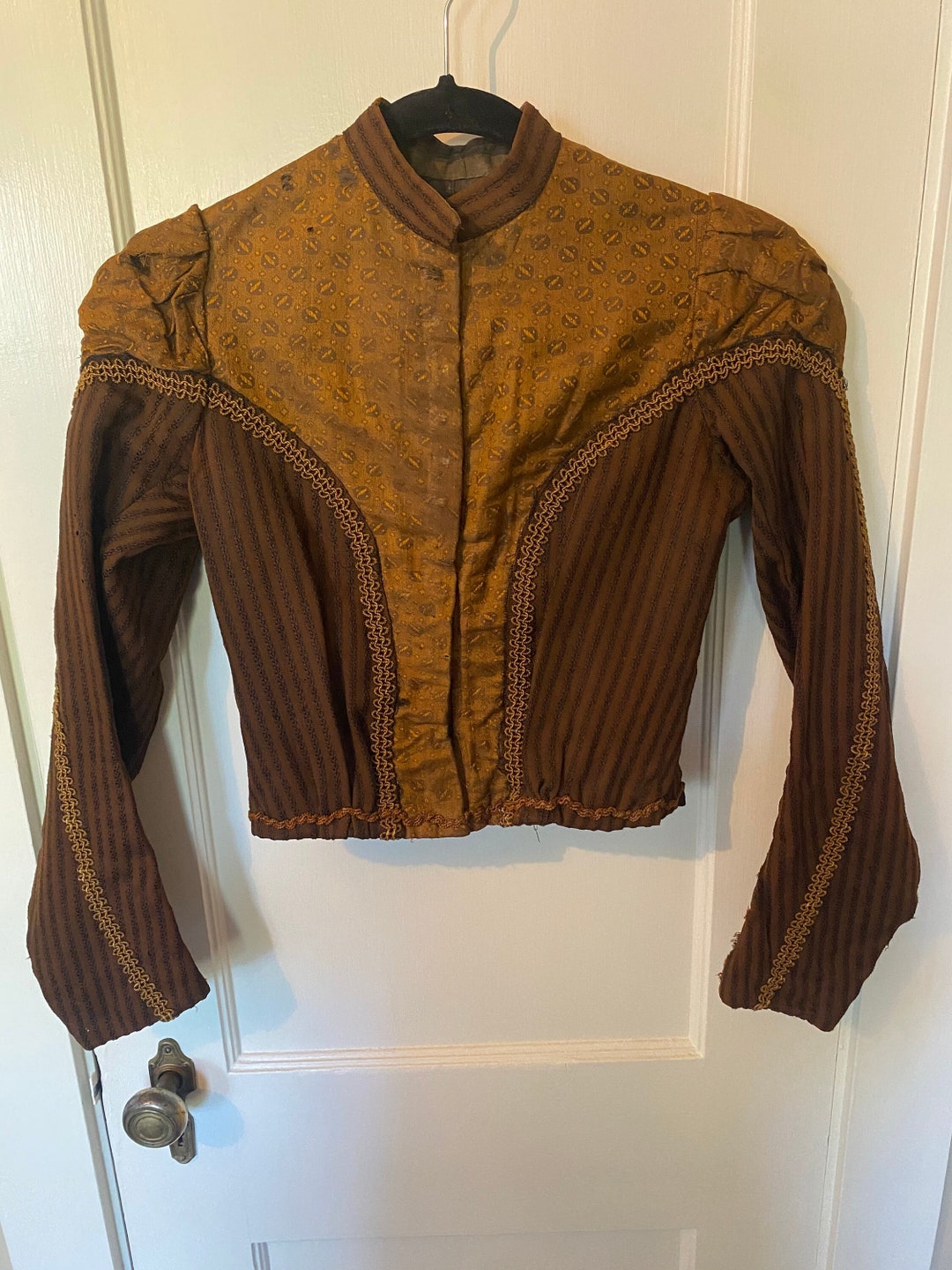 Victorian Brown and Copper Colored Jacket - Etsy