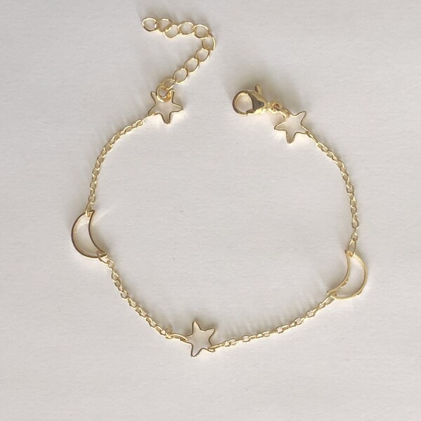 Moon Bracelet - Etsy