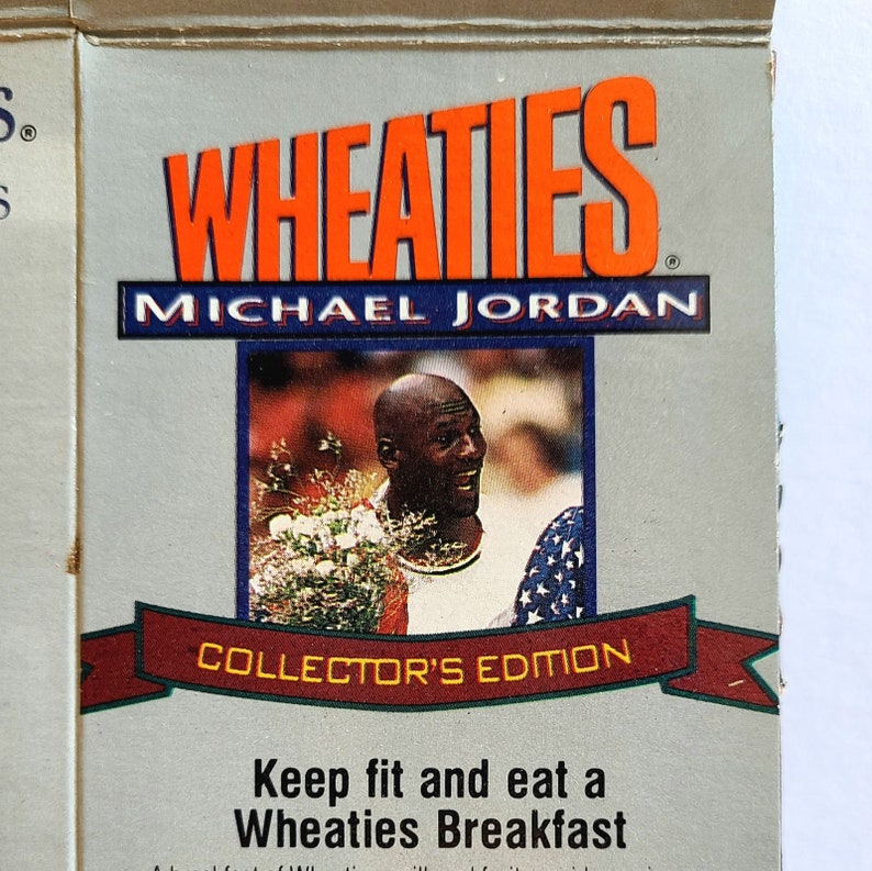 Collectors Edition Michael Jordan Wheaties Box - Etsy