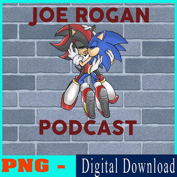 Sonic and Shadow Joe Rogan Podcast - Etsy