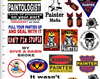 Hard Hat Stickers, SCAFFOLD BUILDER, 34 Sticker Super Value Pack - Etsy