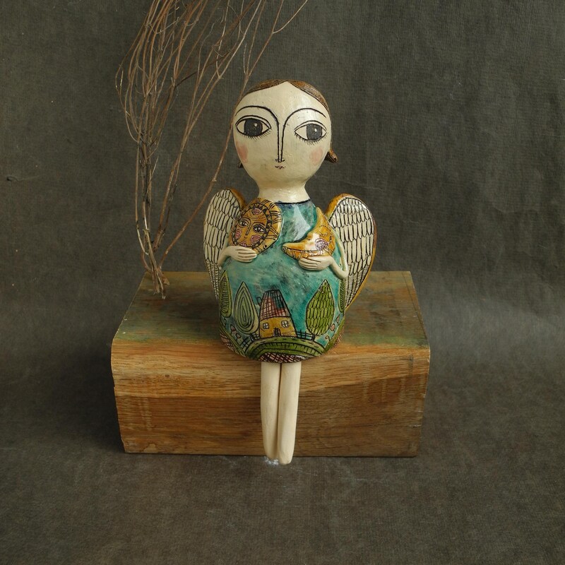 Ceramic Angels - Etsy