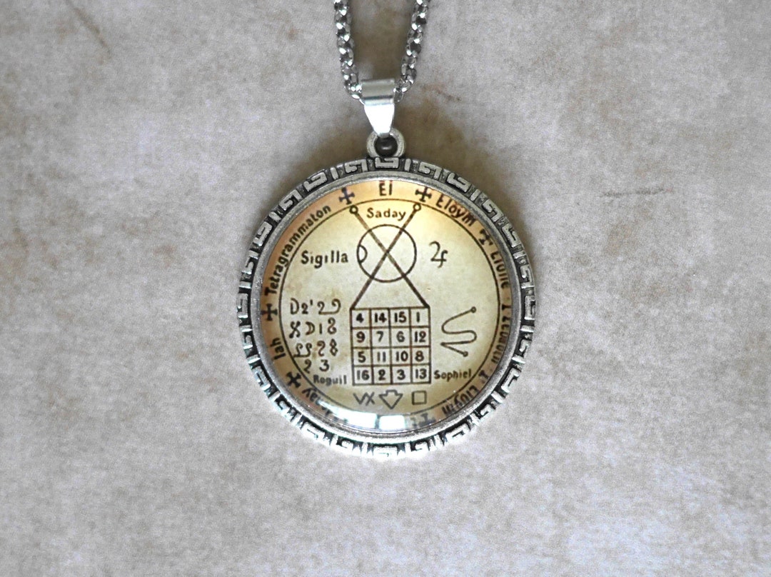 Pentacle of the 7 Planets//amulet of the 7 Planets//talisman of the 7 ...