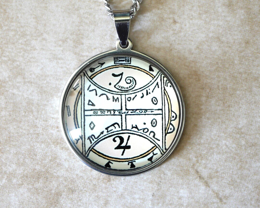 17th Pentacle of the Black Hen Talisman, Magic Seal, Amulet for ...