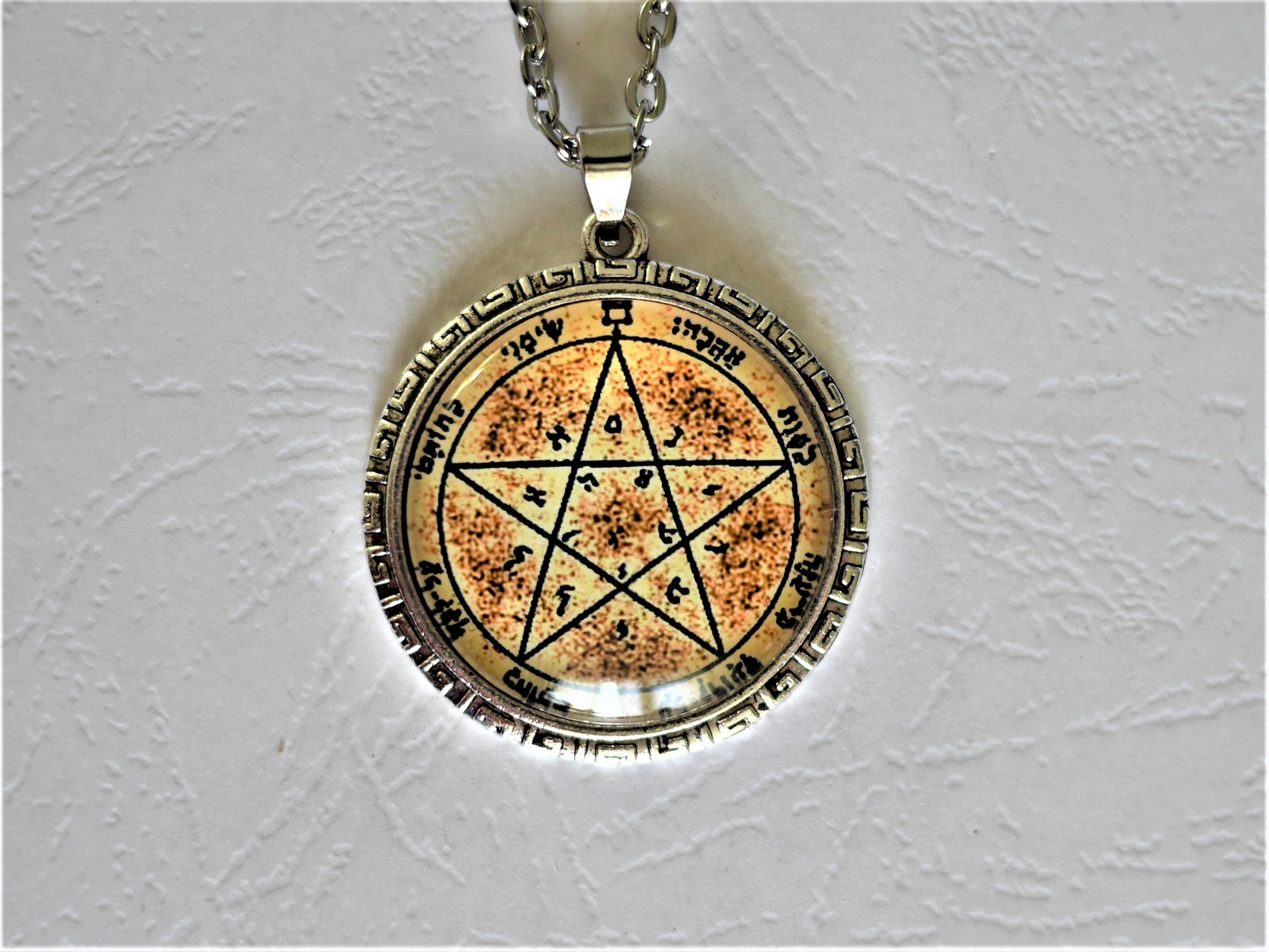 Talisman 2nd Pentacle of Venus//pentacle of Solomon//2nd Seal - Etsy UK