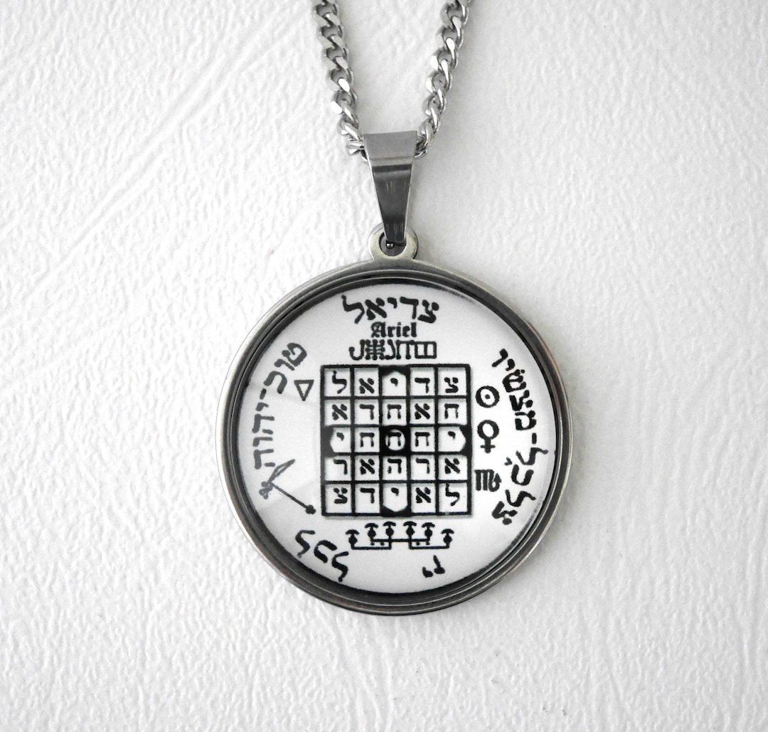 Ariel Angel Seal Talisman/ariel Angel Amulet/angel 46 Protection ...