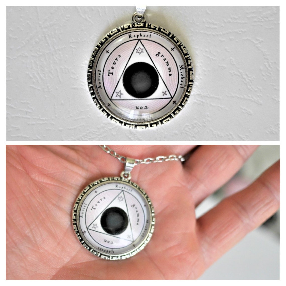 Talisman Triangle Magique de Salomon//Triangle - Etsy France