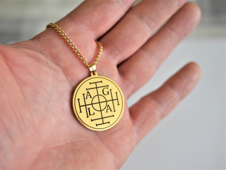Medieval Protection Talisman A.g.l.a./esoteric Amulet/talisman of ...